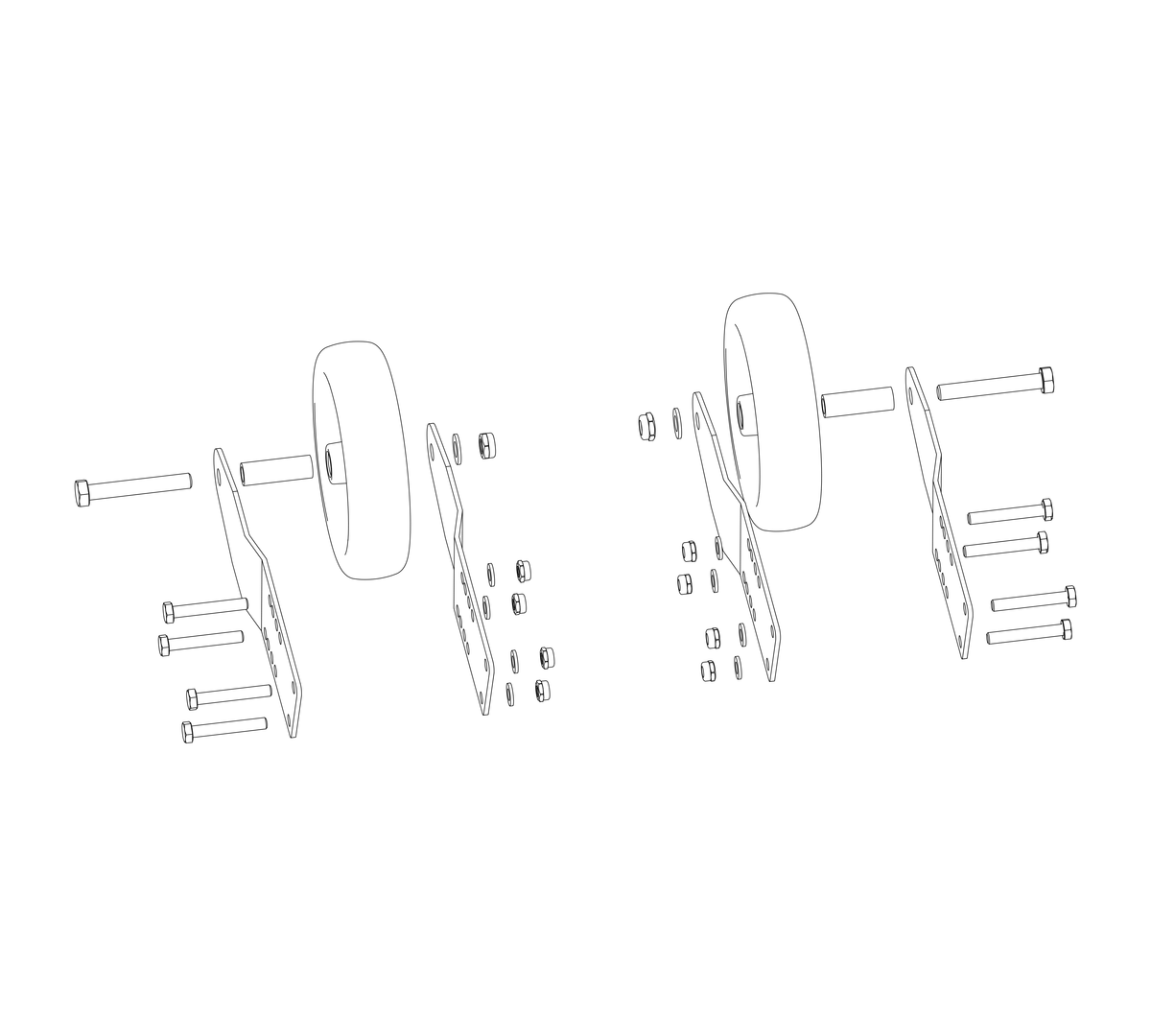 Spare parts for platform ladders and platform stairs | MUNK Group