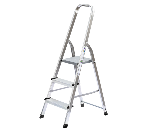Single-sided household stepladder 3 steps | MUNK Group