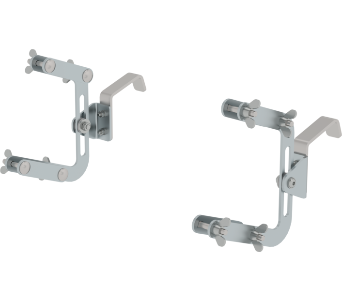 Step pit ladder with 4 steps including platform | MUNK Group