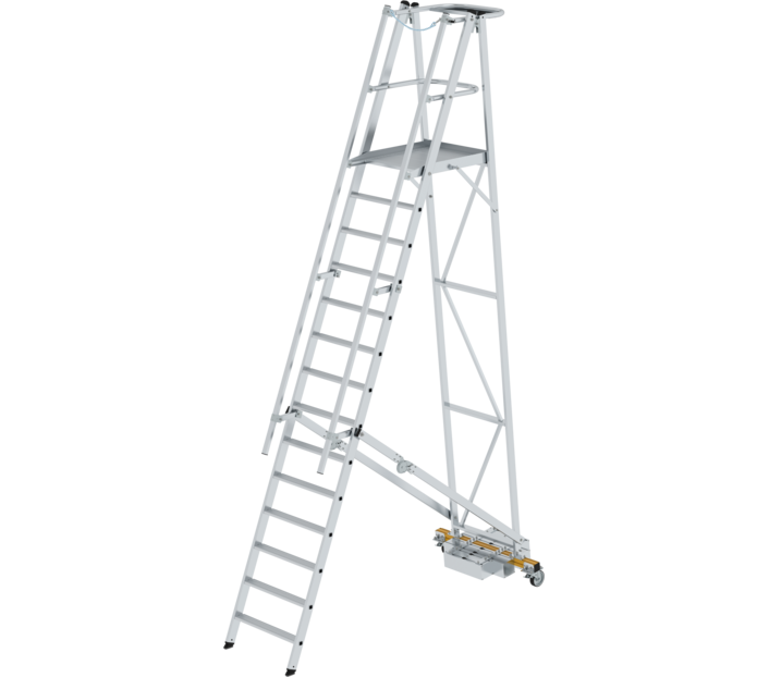 Platform ladder movable 8 steps | MUNK Group